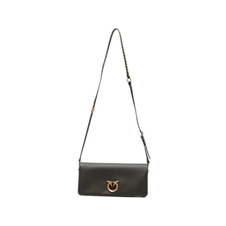 Pinko Leather Clutch Bag