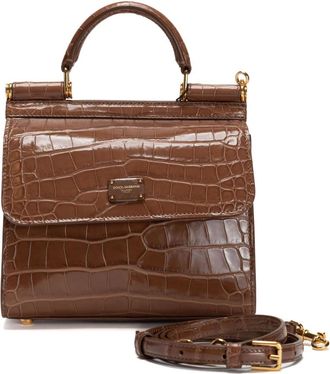 Dolce & Gabbana Femme, Sacs, Beige, Taille: ONE Size Sacs &agrave; main