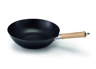 Kitchen Fun Beka Kitchen Fun by 13870284 Wok, Stahlblech, schwarz, 28 cm
