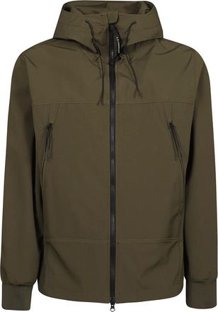 C.P. Company C.p. Company, Homme, Vestes, Vert, Taille: S Veste zipp&eacute;e &agrave; capuche