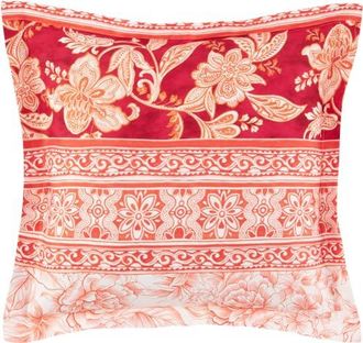 Bassetti CAPODIMONTE Kissenh&uuml;lle zu Bettw&auml;sche aus 100% Baumwollsatin in der Koralle R1, Ma&szlig;e: 40x40 cm - 9328342