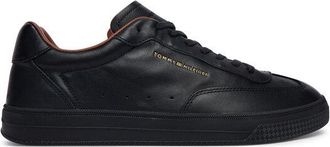 Tommy Hilfiger Sneakers Th Lo Lux Lth Sneaker FM0FM05996 Schwarz
