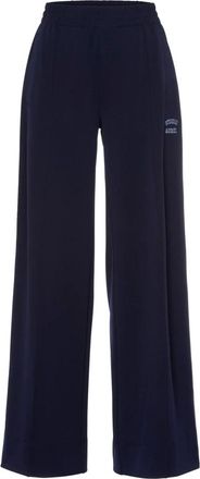 Marc Aurel Femme, Pantalons, Bleu, Taille: 38 FR Wide Pantalons
