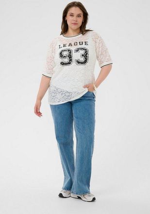 Kaffe Curve T-Shirt T-Shirt kurzarm KCbella Gro&szlig;e Gr&ouml;&szlig;en