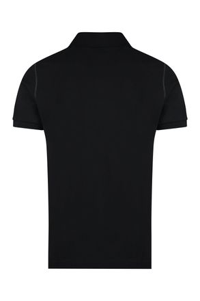 Dolce & Gabbana Mens Cotton-Piqu&eacute; Polo Shirt Black T-shirts And Polos