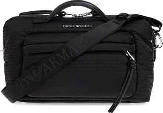 Emporio Armani Homme, Sacs, Noir, Taille: ONE Size Sacoche en nylon avec bandouli&egrave;re