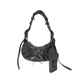Balenciaga Sac Bandouli&egrave;re Vintage Pre-owned - Femme - Pre-owned - Gris - Taille: ONE Size