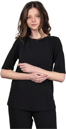 Max Mara Femme, Tops, Noir, Taille: 42 FR Mirto T-shirt