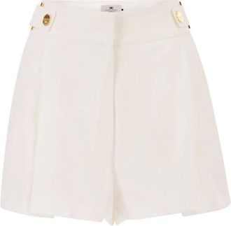Elisabetta Franchi Femme, Shorts, Beige, Taille: 40 FR Shorts Courts