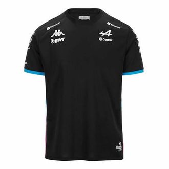 Kappa Maillot Adolim BWT Alpine F1 Team 2024 pour Gar&ccedil;on - Noir - Taille 10Y