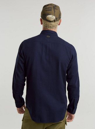 G-Star Langarmshirt Marine Slim Hemd