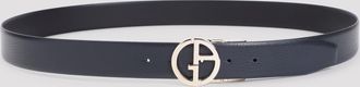 Giorgio Armani Ceinture &agrave; plaques Giorgio Armani