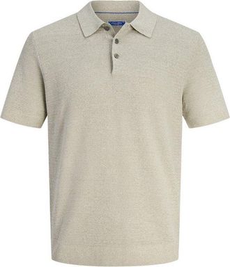 Jack & Jones Poloshirt Bluriley (1-tlg) Poloshirt - Baumwolle - Atmungsaktiv