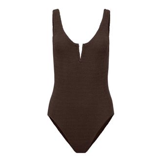 Sorbet Island AVA One-Piece Badeanzug - - Swimwear - Damen - Braun - ONE SIZE