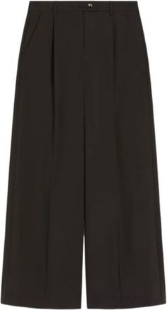 Sportmax Femme, Pantalons, Brun, Taille: 42 FR Vela Pantalons