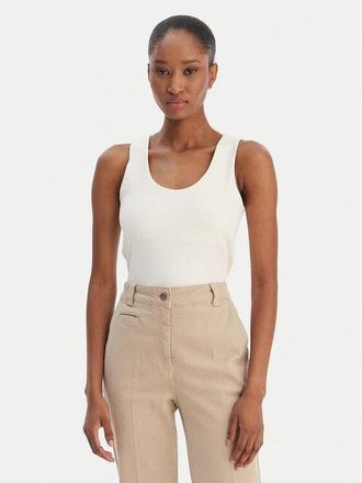 Marella Top Tiglio 2615941051 &Eacute;cru Slim Fit