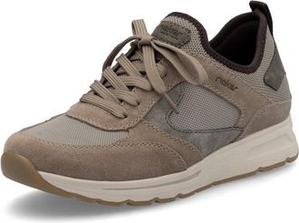 Rieker Herren Low-Top Sneaker B0752, Männer Halbschuhe, lose Einlage,Strassenschuhe,Freizeitschuhe,Turnschuhe,Laufschuhe,beige (64),45 EU / 10.5 UK