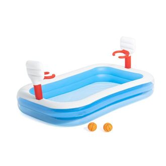 Bestway Family Pool Basketball 251 x 168 x 102 cm, eckig