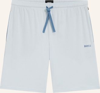 HUGO BOSS Lounge-Hose Mix&Match Short Cw blau