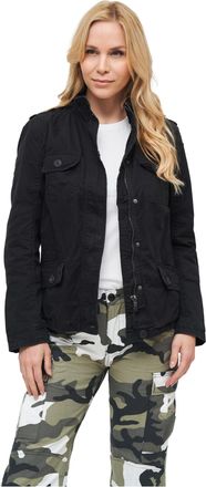 Brandit Women Britannia Jacket, Farbe: black, Gr&ouml;&szlig;e: 3XL