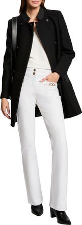 Morgan Damen 242-gsuzi Mantel, Schwarz, 36