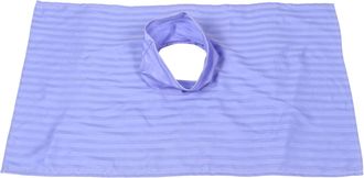 FOMIYES Massage Tischbezug mit Gesichtsausschnitt Weicher Hautfreundlicher Spa Massagebettbezug Streifenmuster Waschbar und Langlebig für Kosmetik Massagesalo