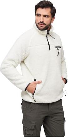 Brandit Teddyfleece Troyer, color: white, size: 4XL