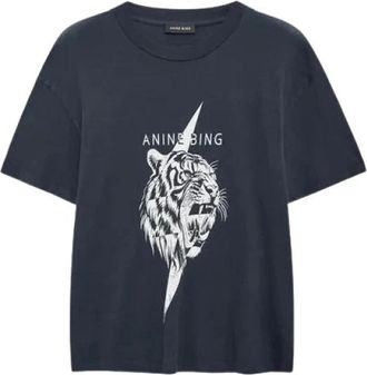 Anine Bing Damen, Oberteile, Blau, MGr&ouml;&szlig;e