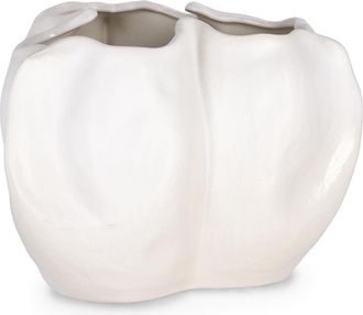 BIZZOTTO Vase Tae blanc d33,5