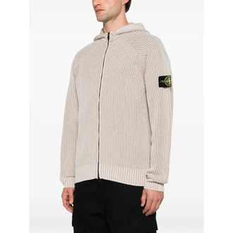 Stone Island Ribbed Crewneck Sweater - Beige