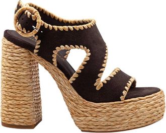 Paloma Barcel&oacute; Femme, Chaussures, Brun, Taille: 37 EU Wanda Sandal