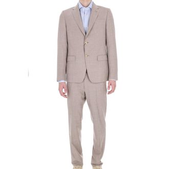 Ermenegildo Zegna Einreiher-Anzug - - Suits - Herren - Beige - 2XL