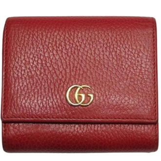 Gucci Pre-owned Portemonnaie (Bifold) - - Pre-owned - Damen - Rot - ONE SIZE