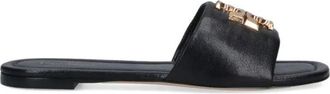 Tory Burch Tory Burch Sandalen - Slide Sandals Eleanor - Black - Gr. 5_5 - in Schwarz - für Damen