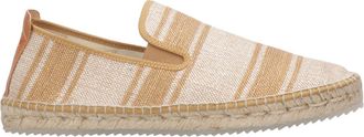 Espadrilles chaussures plates beige