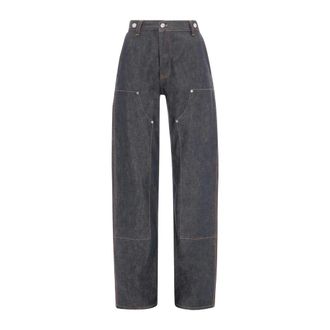 Victoria Beckham Femme, Jeans, Bleu, Taille: W24 Jean Large