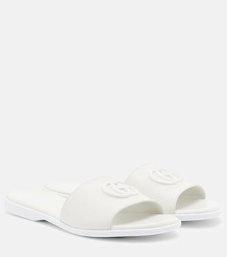 Gucci Mules Double G en cuir