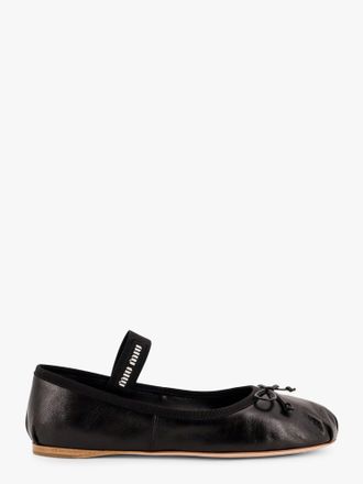 Miu Miu Leather ballet flats - MIU MIU - gender_Woman