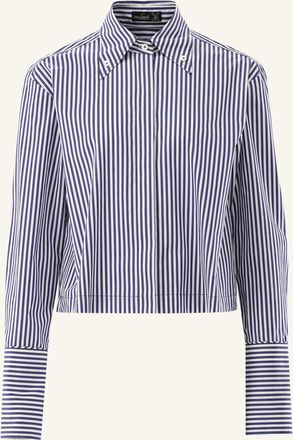 van Laack Van Laack Bluse Modern Fit blau