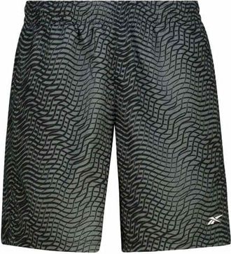 Reebok ID Train Hype Woven AOP Short, Black, M Mens