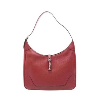 Herm&egrave;s Sac &agrave; bandouli&egrave;re vintage Pre-owned - Femme - Pre-owned - Rouge - Taille: ONE Size