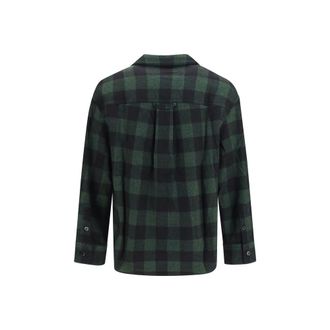 Ami Checked Virgin Wool Shirt