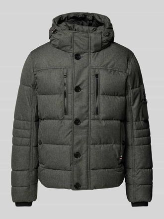 Tom Tailor Regular Fit Steppjacke mit abnehmbarer Kapuze