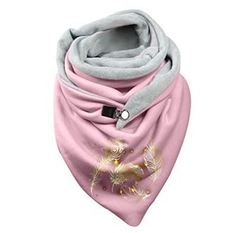 Generic &Eacute;charpe en polaire chaude avec double couture pour femme - Automne et hiver, a, Taille unique