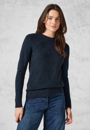 Cecil Strickpullover mit Rundhalsausschnitt