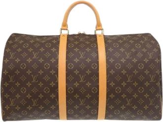 Louis Vuitton unisex, Pre-owned, Brun, Taille: ONE Size Pre-owned Tissu sacs-de-voyage