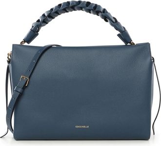 Coccinelle Femme, Sacs, Bleu, Taille: ONE Size Sac bandouli&egrave;re avec poign&eacute;e sup&eacute;rieure