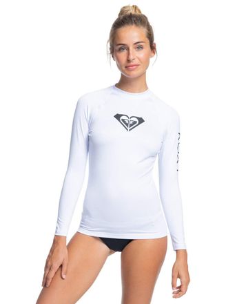 Roxy WHOLE HEARTED LSRashguardDamenWHITEXXL