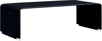 Generic QZZCED Minimalistischer Couchtisch mit Sicherheitsglas, modernes und zeitloses Wohnzimmerm&ouml;bel, leicht zu reinigen, sofort einsatzbereit, ohne Montage