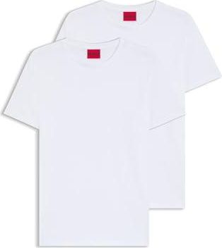 HUGO BOSS HUGO Men Round, T-Shirt Homme, Blanc (White 100), X-Large